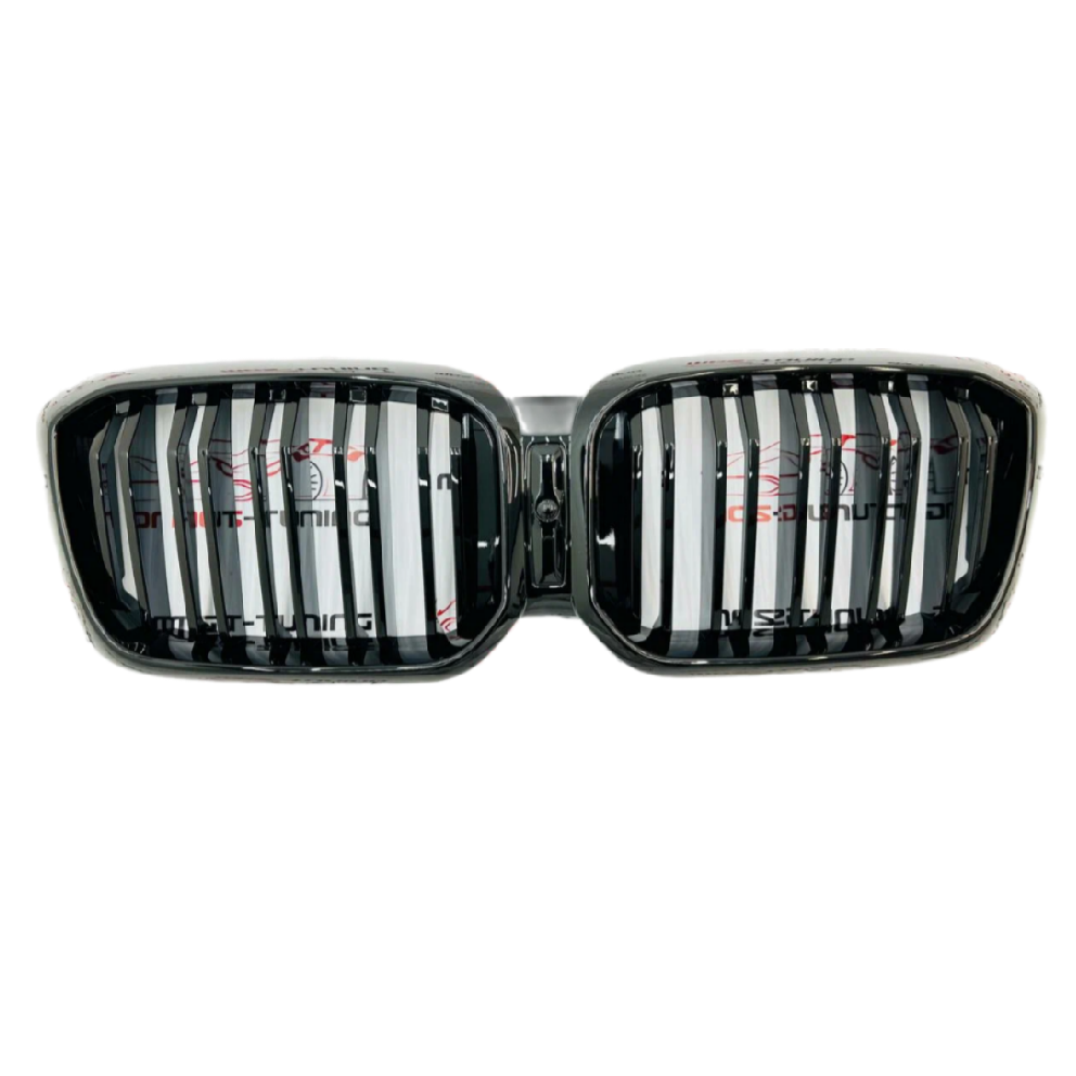 Решётка радиатора в стиле BMW X3/Х4 M G01/G02 рест. черный глянец