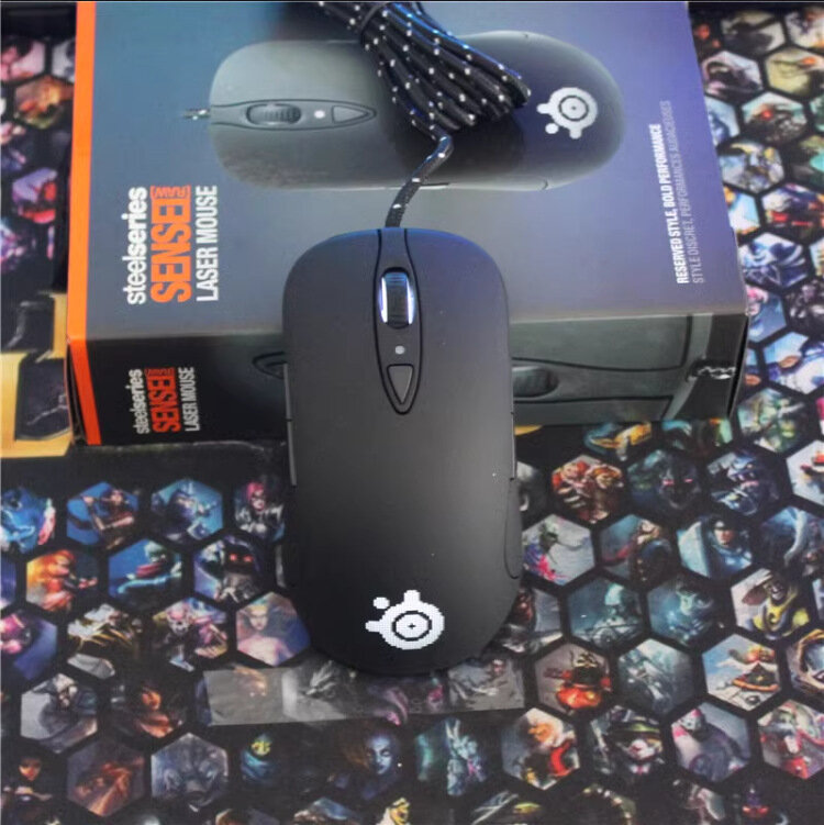 Steelseries sairui RAW Frost синяя игровая мышь Проводная Механическая киберспортивная домашняя Выживание Иисуса