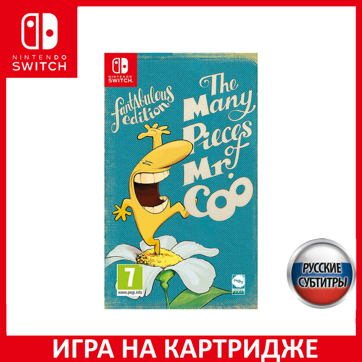 Игра The Many Pieces of Mr. Coo Switch Русская Версия Картридж на Nintendo Switch