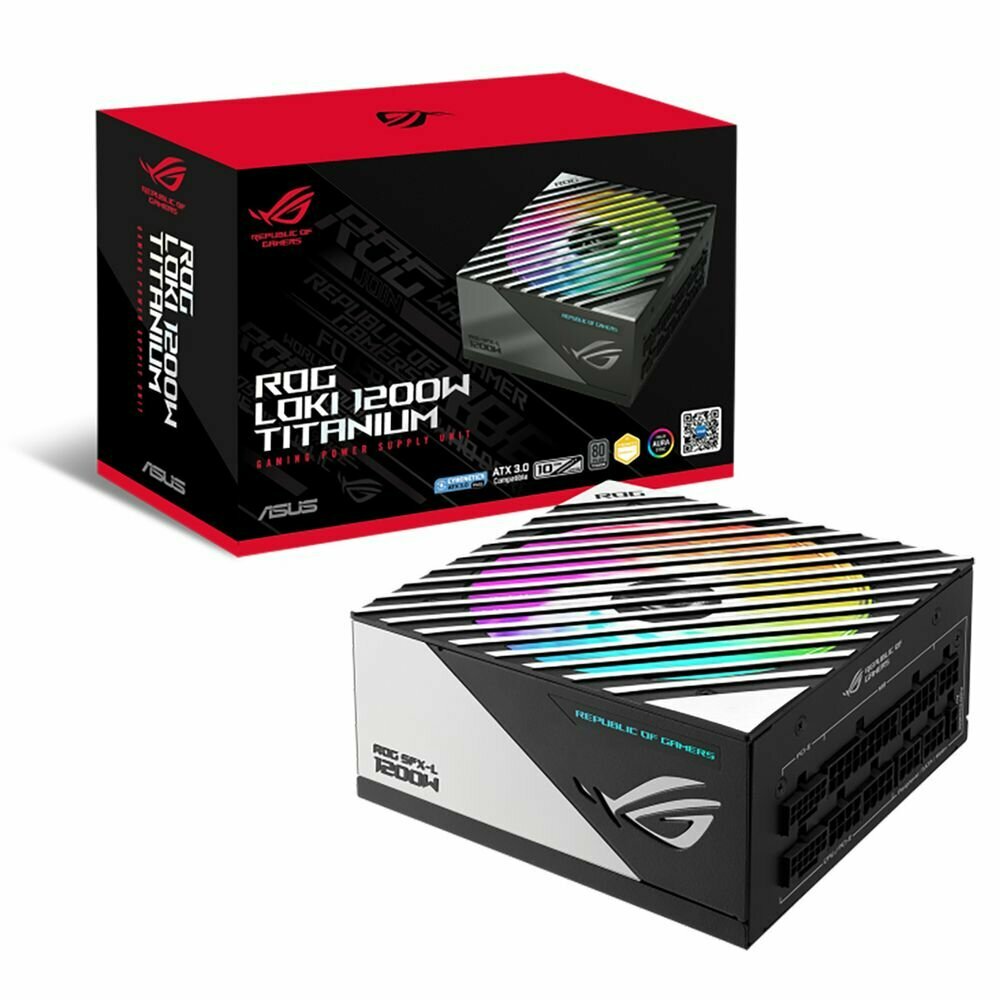Блок питания ASUS ROG-LOKI-1200T-SFX-L-GAMING /PSU, CE+UK