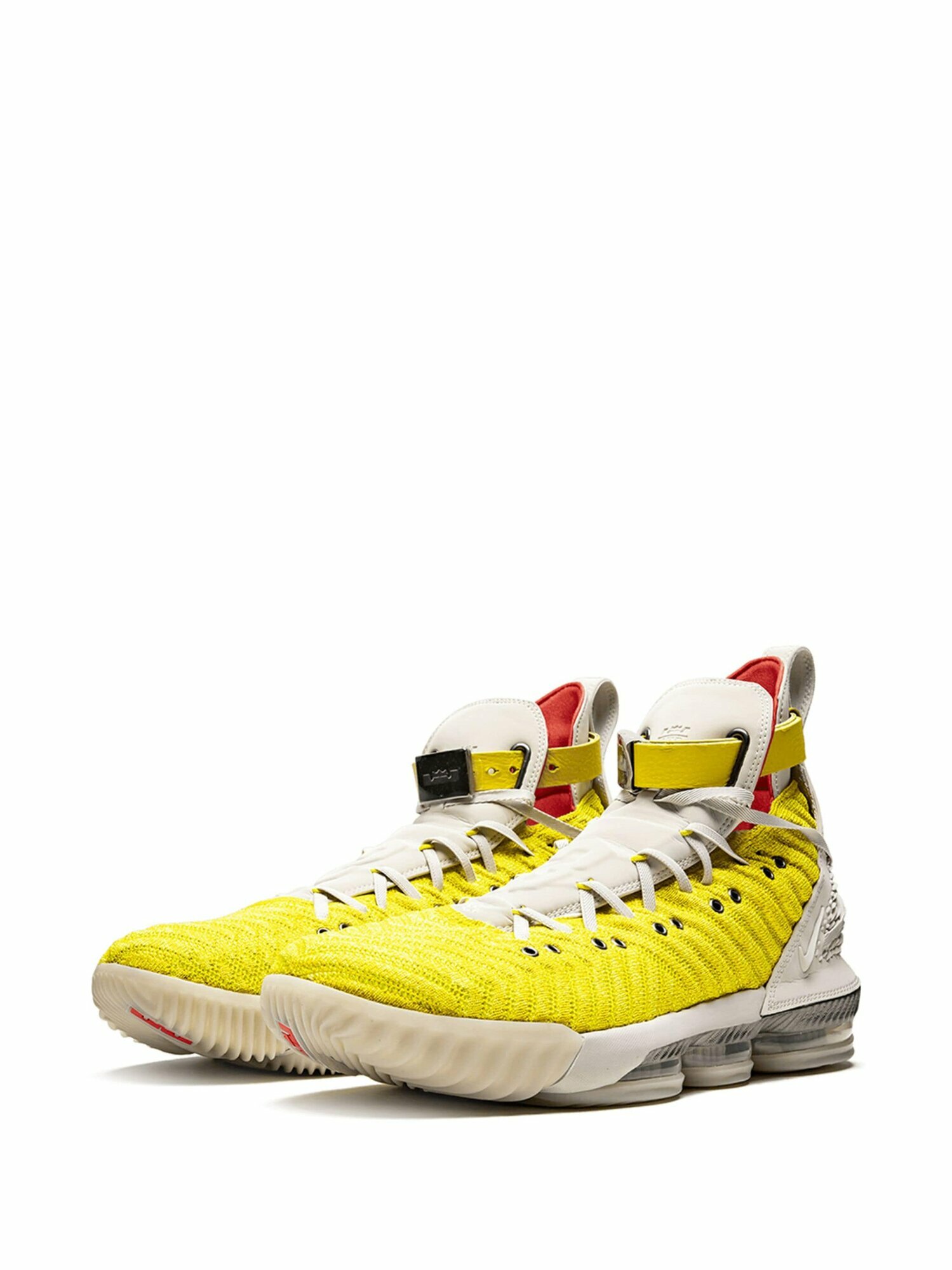 Кроссовки NIKE Lebron 16, размер 16.5 US, yellow — фото 1