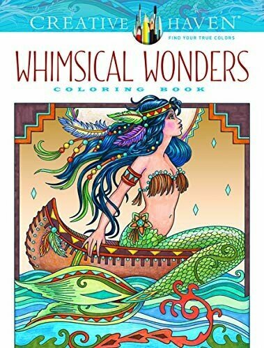 Sarnat Marjorie "Creative Haven Whimsical Wonders Coloring Book"