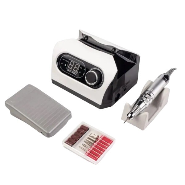 Аппарат для маникюра и педикюра ZS-717 65 вт 45000 об/мин белый/розовый