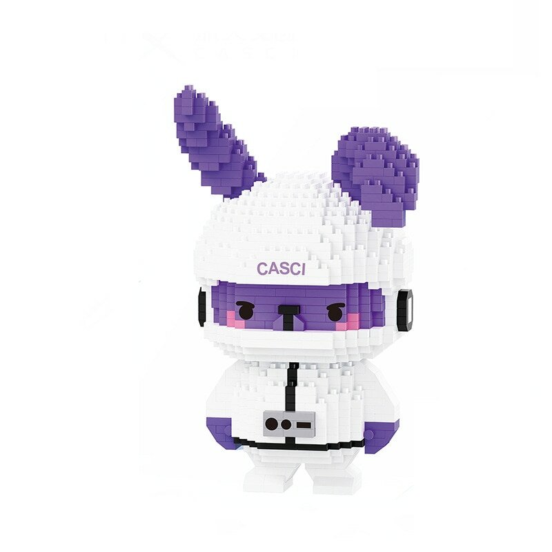 Конструктор 3D из миниблоков Balody Casci Аэрокосмический заяц 940 элементов - BA18269