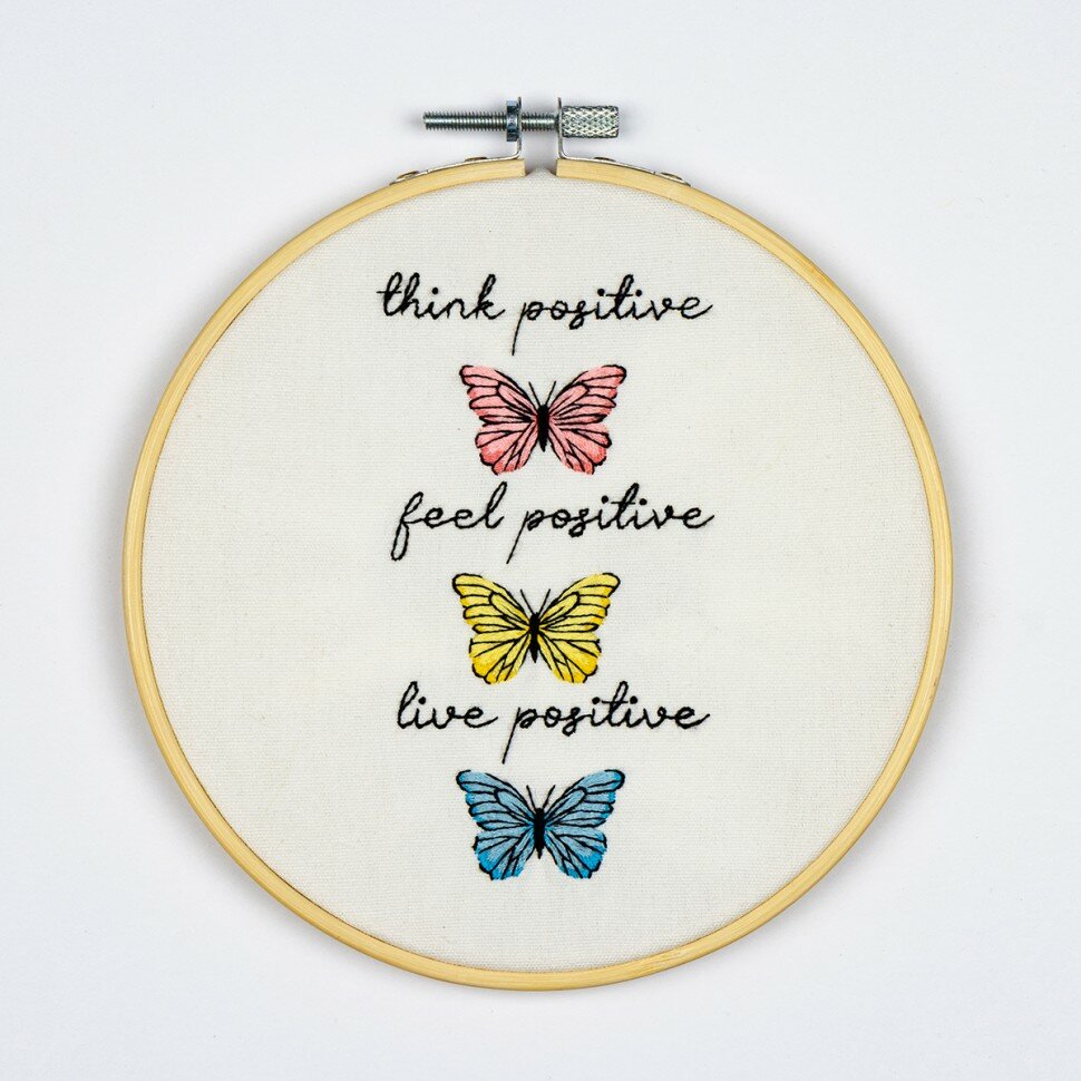 Набор для вышивания Dutch Stitch Brothers #DSB036 Бабочки, Гладь, 15 см