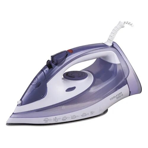 Утюг COOLFORT CF-3409, 3000Вт, сиреневый/белый