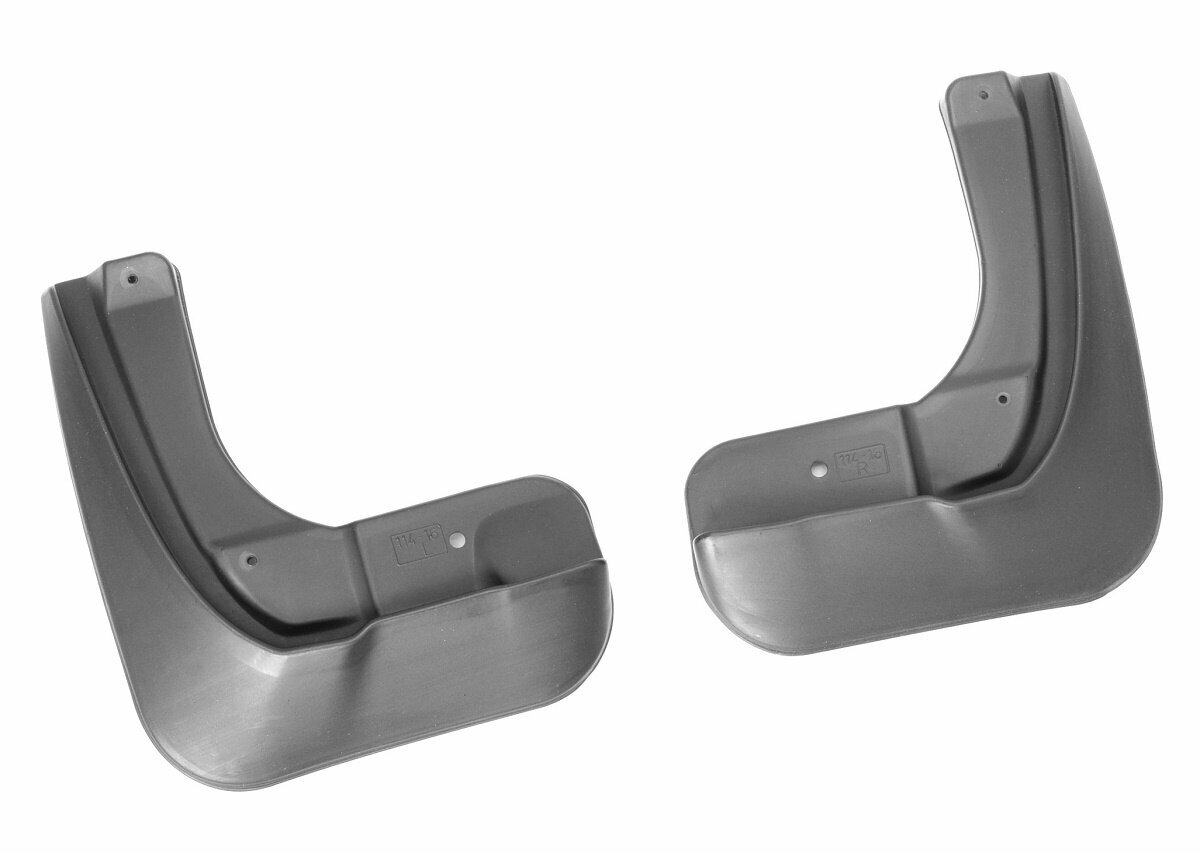 Брызговики Adamauto (оригинальный крепёж), задние для Volkswagen Polo 6 пок (20-)