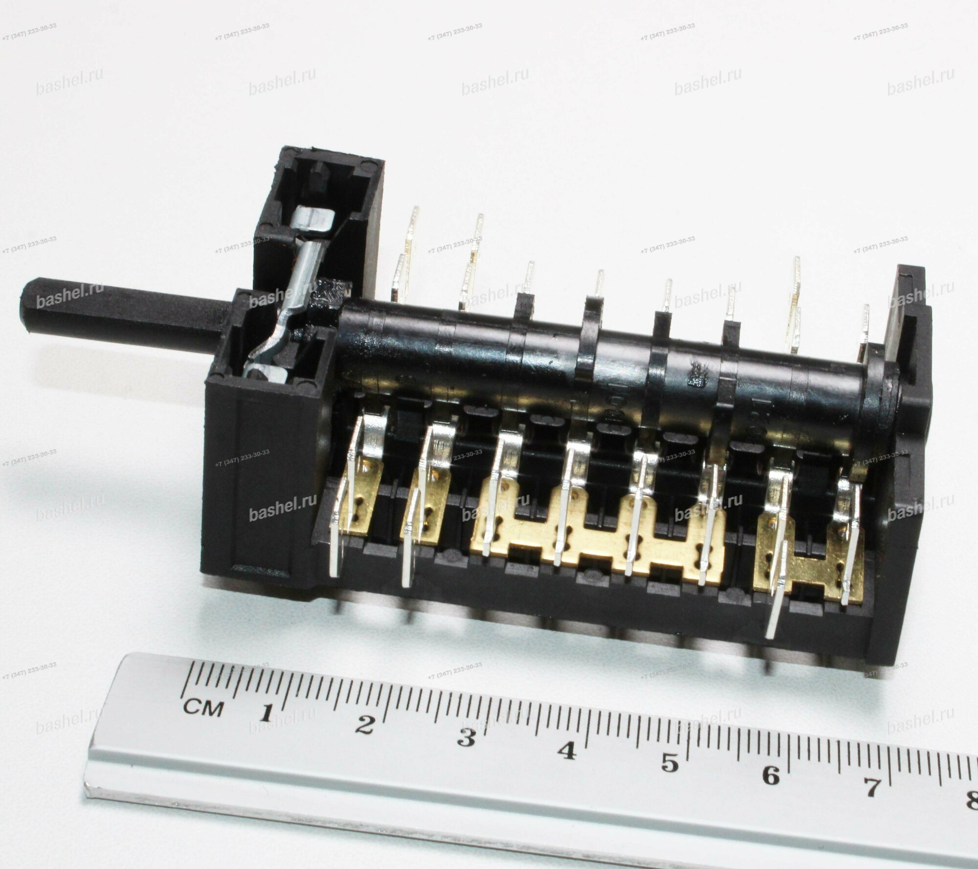 7LA 888-4-1001-8021 8008101001 16А 10pos, 16pin(8gr) (Hansa), Переключатель мощности для э/п