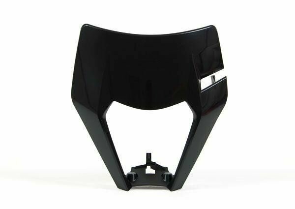 Пластик фары Rtech R-MASKKTMNR17 для KTM EXC/EXCF/XC-W125-500 17-19 черный для мотоцикла