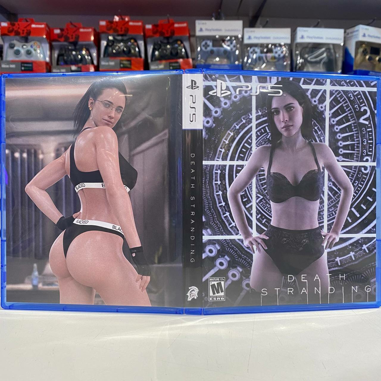 Игра Death Stranding PS5 - Кастомная обложка для диска №42