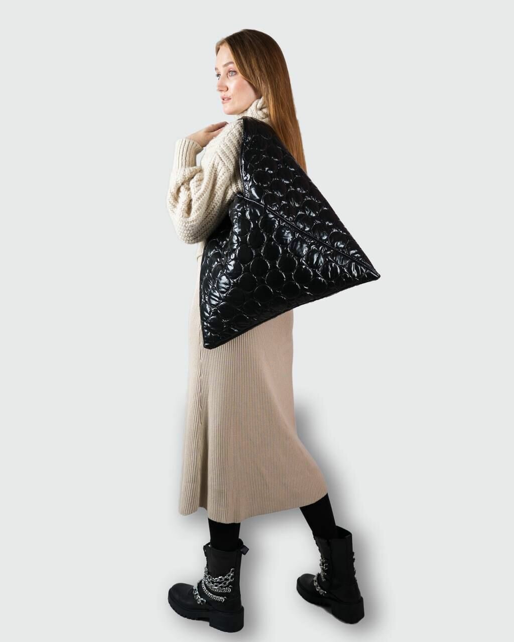 Сумка хобо , black — фото 1