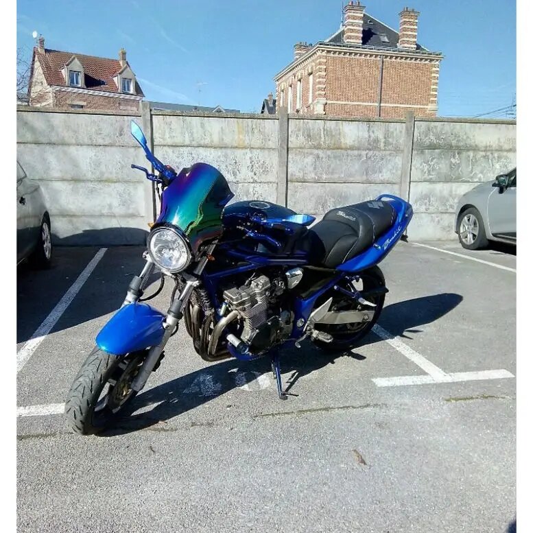 Ветровое стекло для Suzuki Bandit GSF 1250 GSF1250 1200 GSF1200 750 GSF750 650 Синий, Iridium B