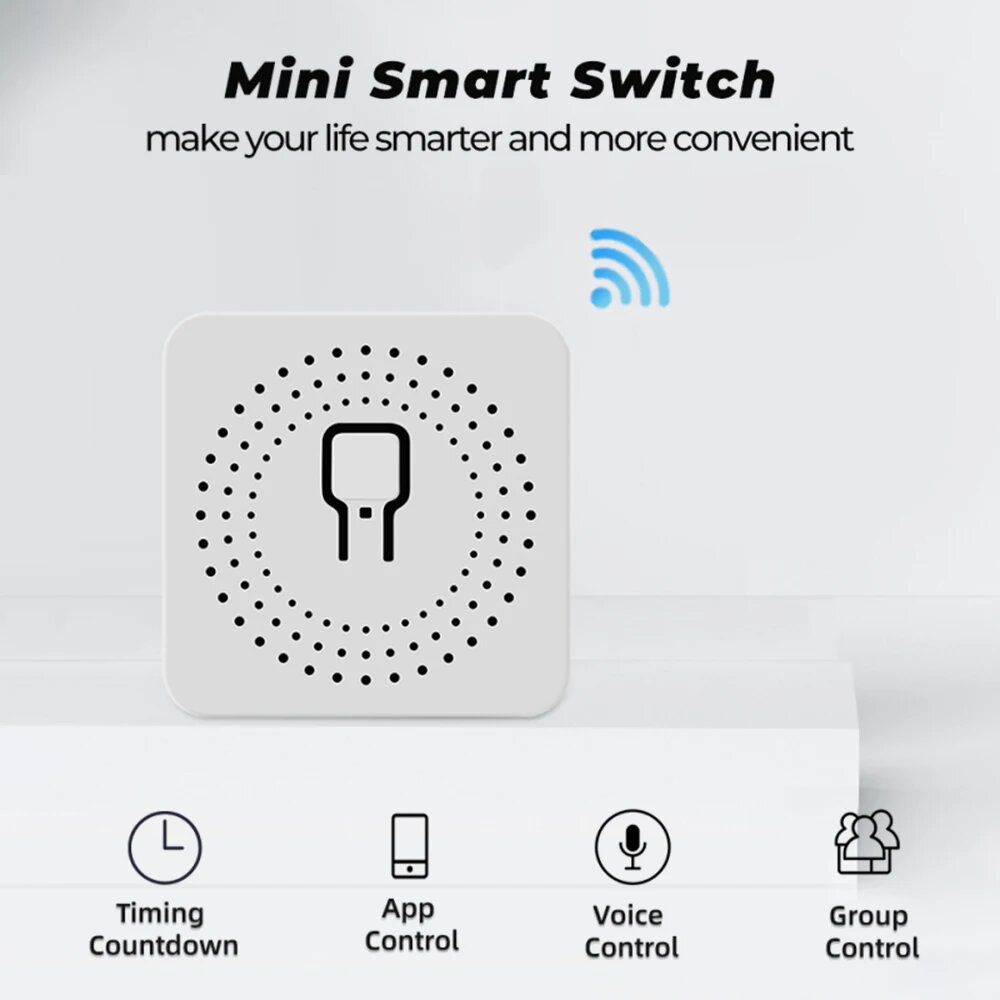 EWeLink Мини смарт-выключатель 16A Zigbee — фото 1