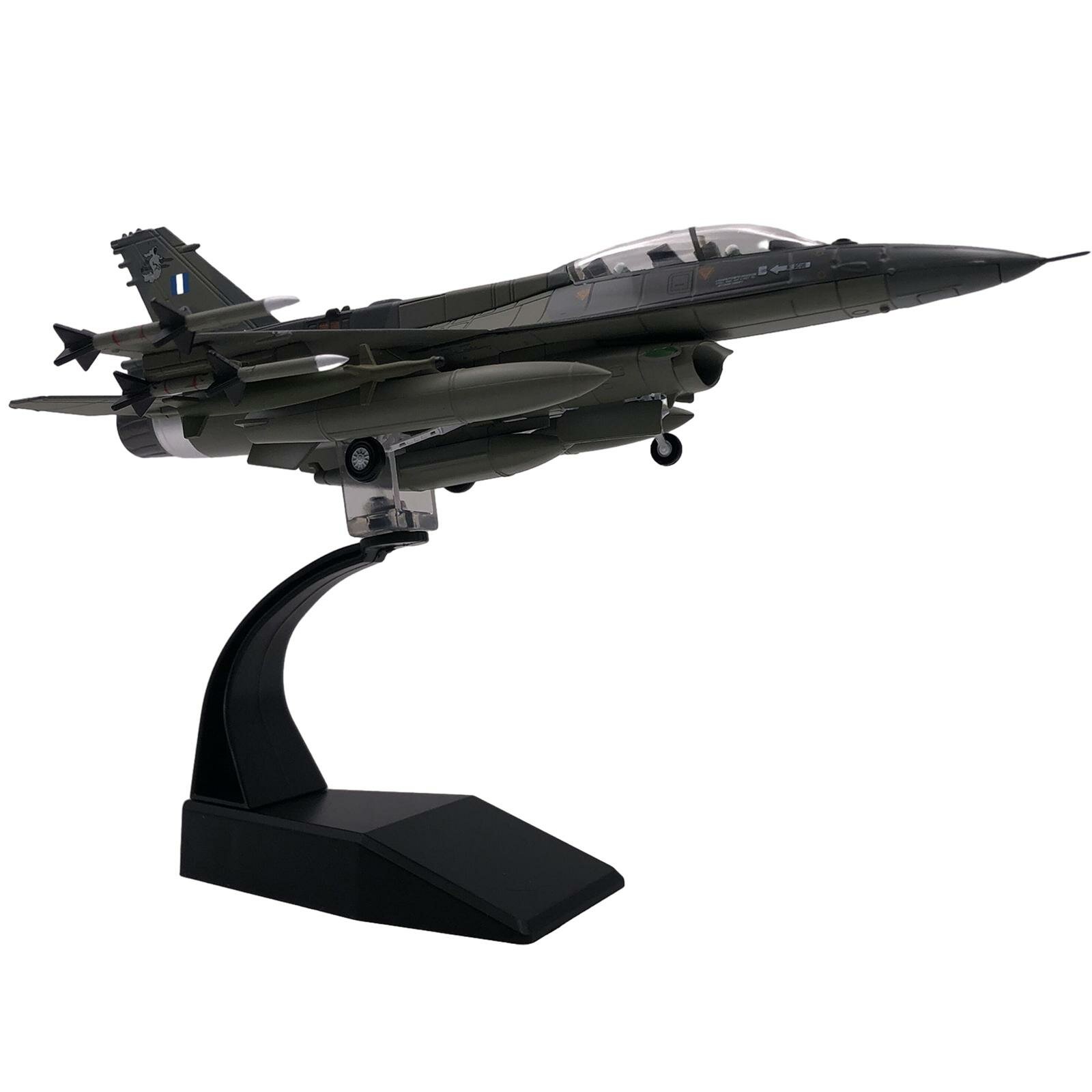 Модель истребителя F16 в масштабе 1:72, литая подставка, для гостиной и спальни.