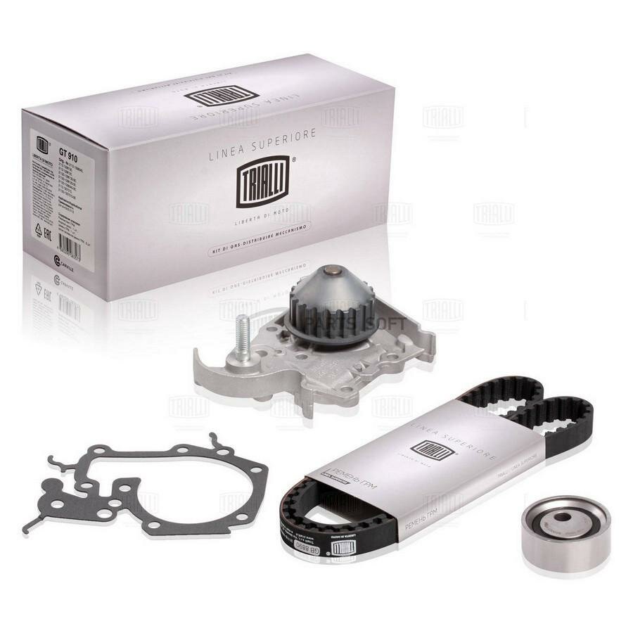 TRIALLI GT-9901 Ремкомплект ГРМ для а/м Renault Logan (04-) 1.4/1.6 8V (помпаLuzar/ремень/1 ролик) (GT 9901) ()