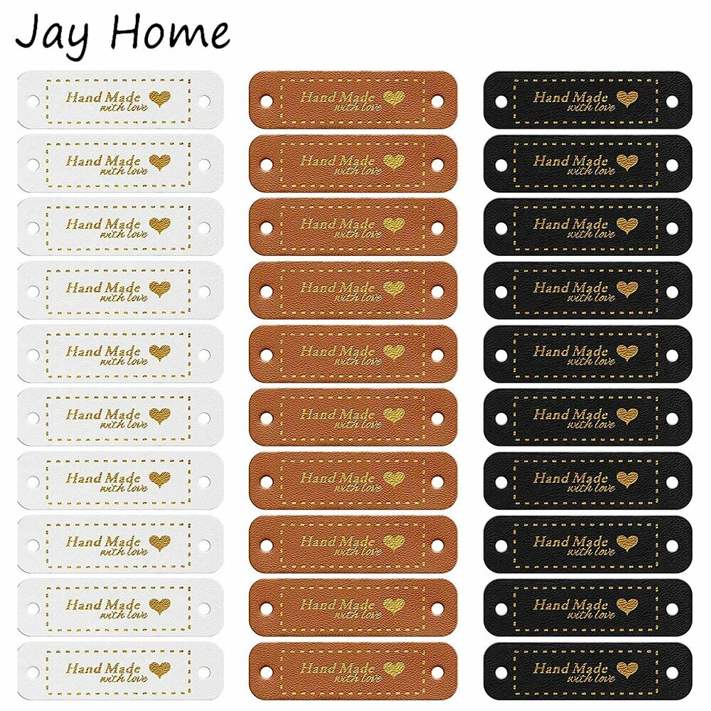 Набор этикеток JAY HOME из искусственной кожи 30 шт. 4