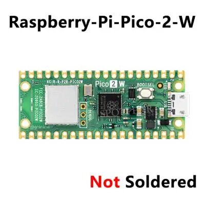 Чип Raspberry Pi Pico 2 W spotpear Pico 2 W
