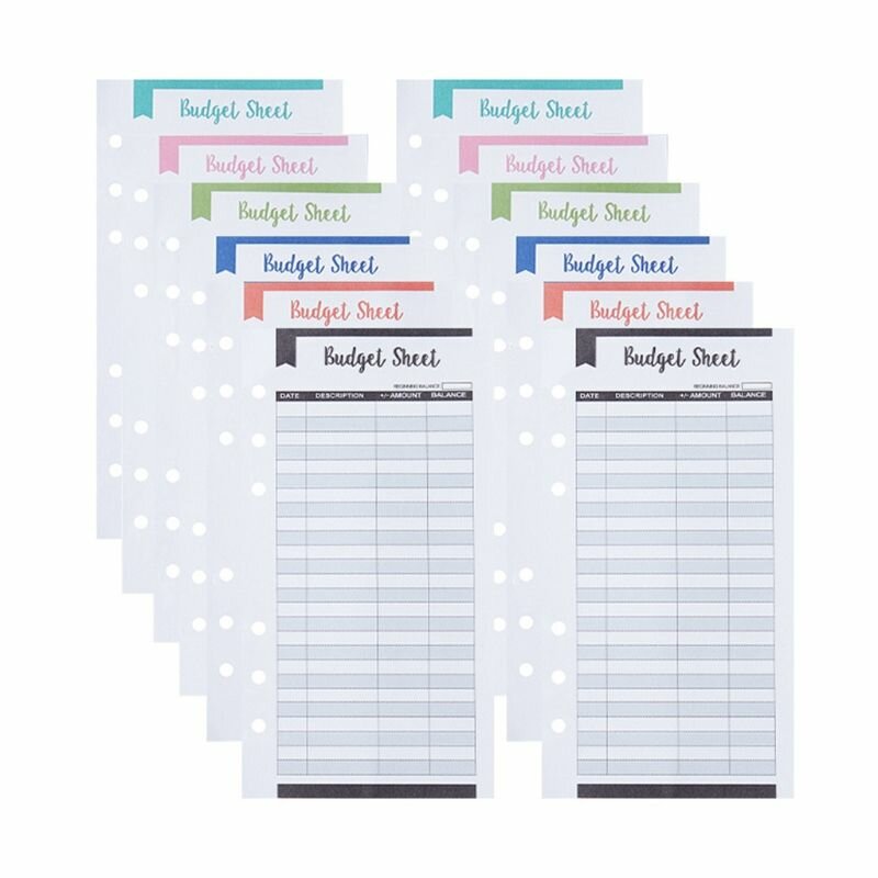 Планировщик бюджета 3.4x6.7 дюймов