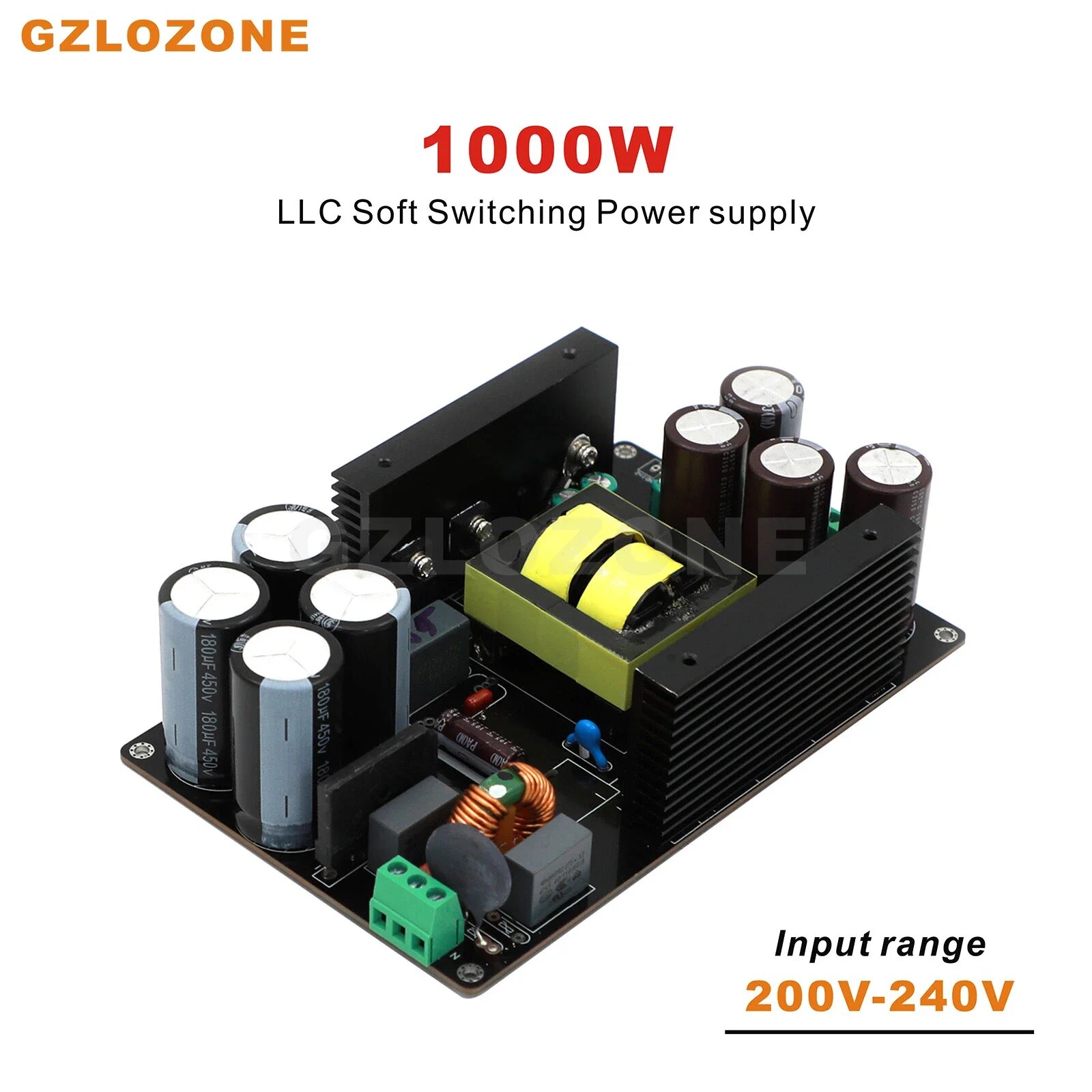 Импульсный источник питания GZLOZONE 1000W LLC Dual 80VDC
