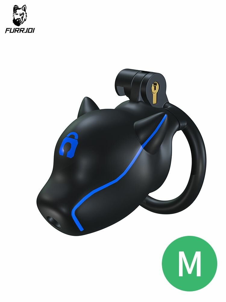 Furrjoi Клетка целомудрия IDO-M синий