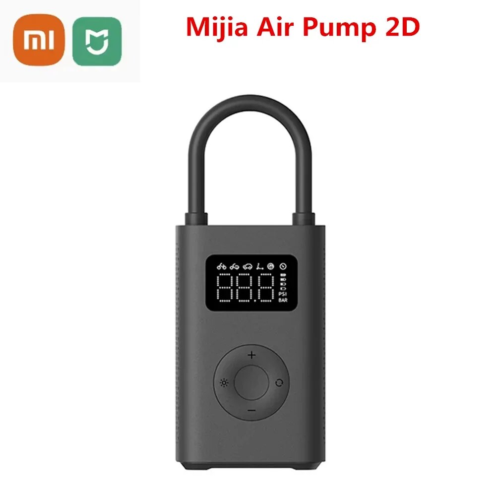 Xiaomi Mijia 2D Портативный автомобильный компрессор, Air Pump 2D