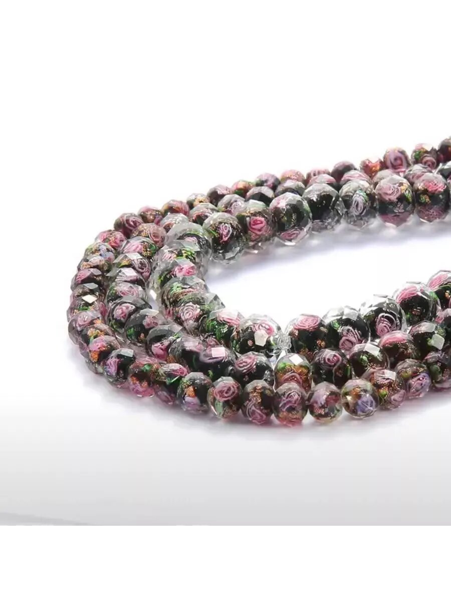 8мм 5шт Бусины из муранского стекла