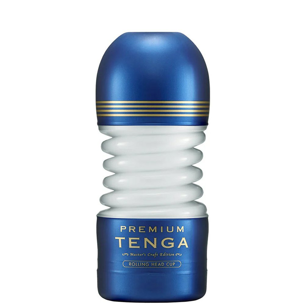 Мастурбатор Tenga Premium Rolling Head Cup, с эффектом смазки , белый
