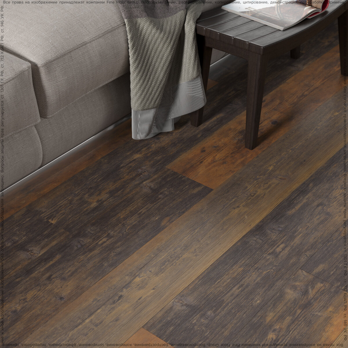Кварц-виниловый ламинат Fast Floor COUNTRY Дуб Даргавс FST-111, 34 класс, 4 мм, замковый