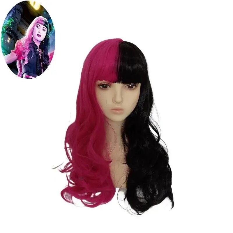 Косплей костюм Draculaura XYLTOTOANIME Розовый, XS, wig 2