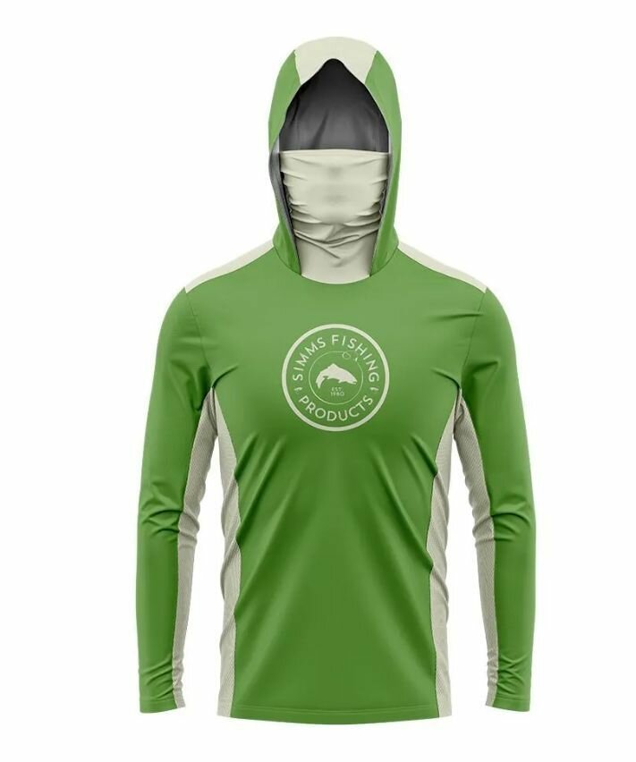 SIMMS Толстовка с длинным рукавом, футболка, защита от солнца, рыболовный костюм