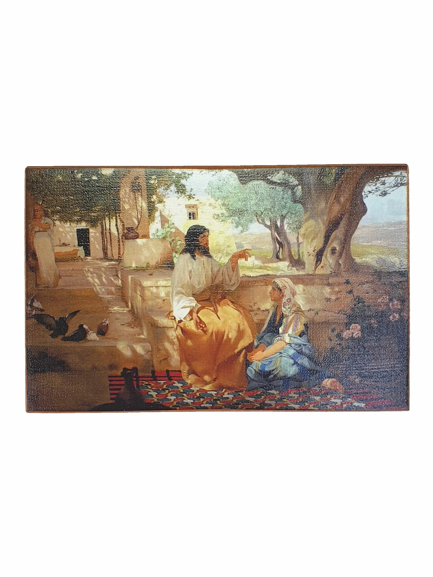 Картина "Спаситель у Марфы и Марии"