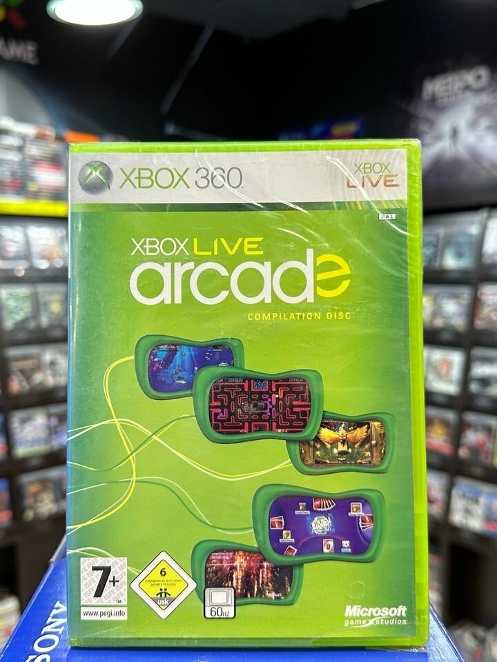 Игра Xbox Live Arcade Compilation Disc (Xbox 360) (Box)
