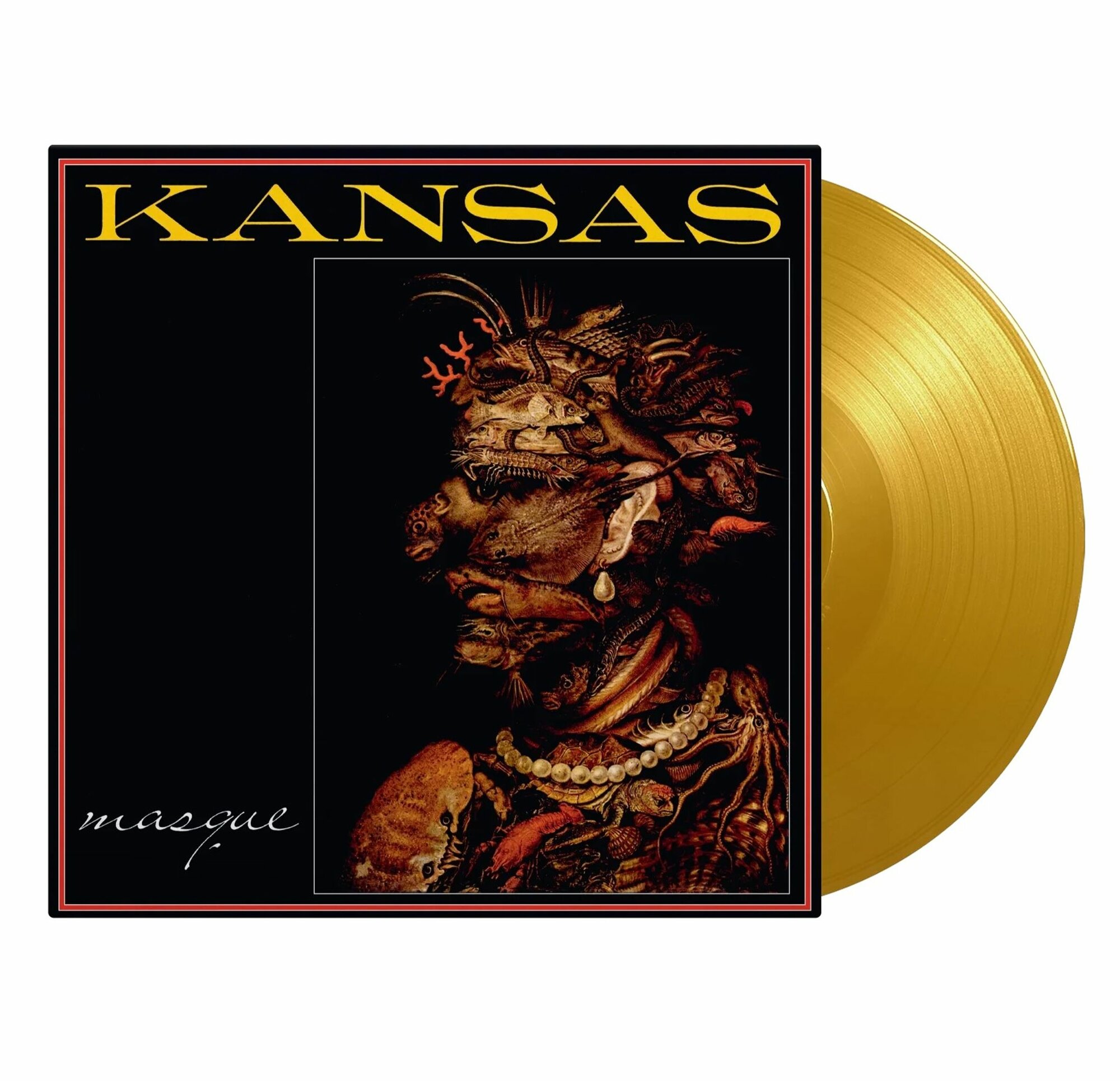Виниловая пластинка Kansas - Masque (50th Anniversary) (180g) (Limited Numbered Edition) (Yellow Vinyl) (1 LP)