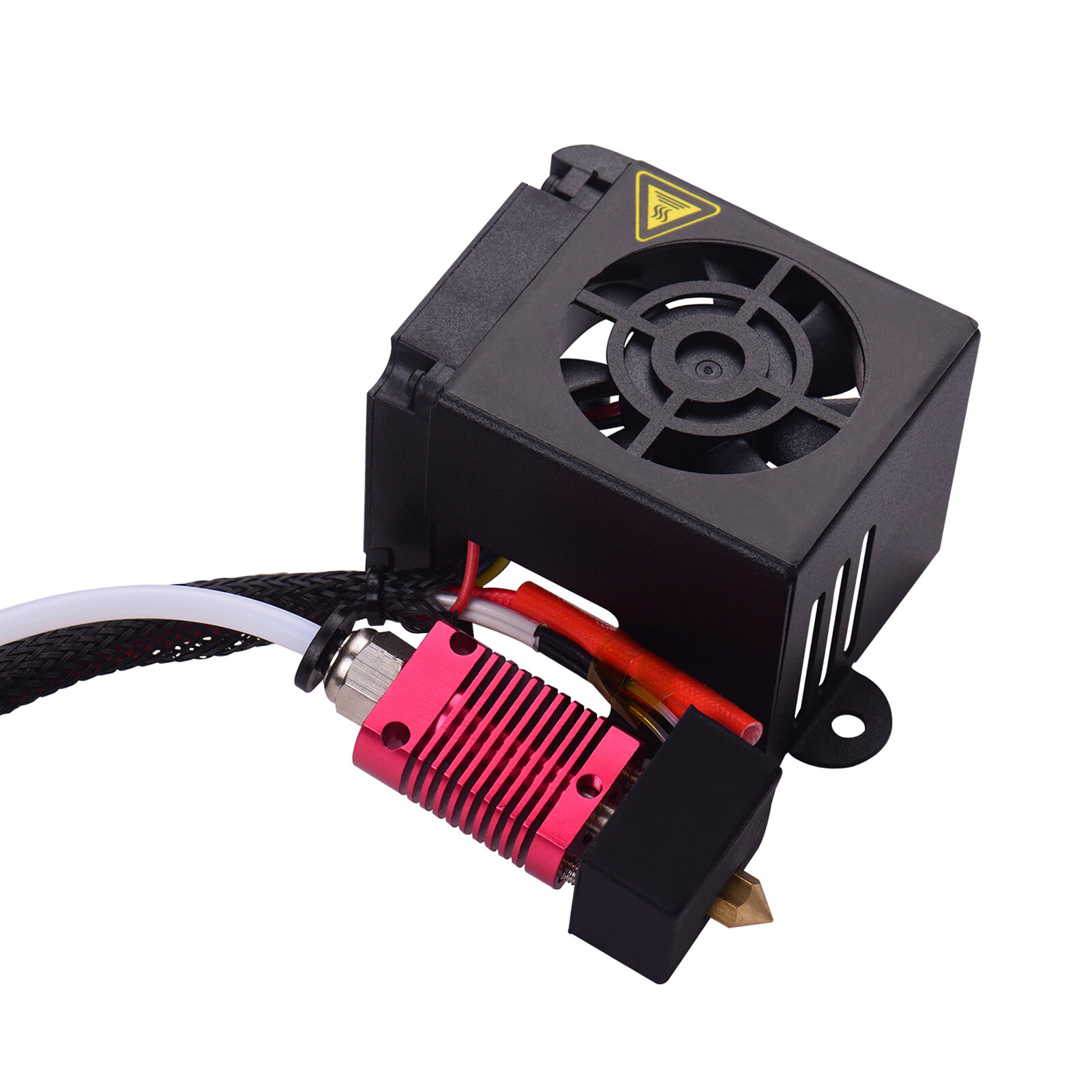 24 В собранный комплект экструдера Hotend с соплом 0,4 мм, алюминиевым нагревательным блоком, детали 3D-принтера, совместимые с 3D-принтером Creality Ender 3 Ender 3 Pro