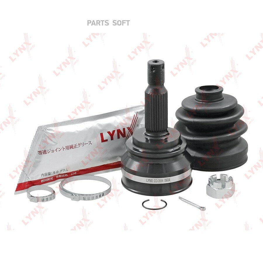 LYNXAUTO CO-3644 ШРУС наружный MITSUBISHI ASX 2.0 10> / Lancer 2.0 07> / Outlander 2.0-2.4 06> CITROEN C-Crosser 07> ()