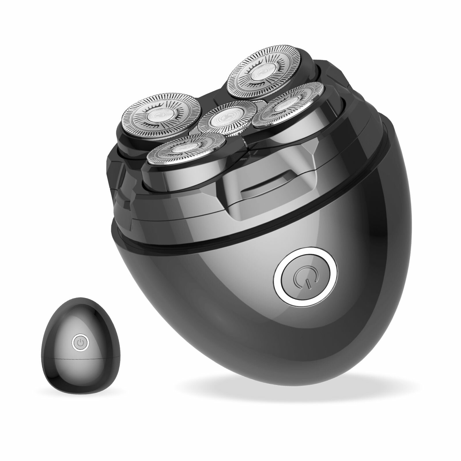 Электробритва бритва для лысого волоса машинка для стрижки волос перезаряжаемая магнитная бритва для бороды длительный срок службы батареи