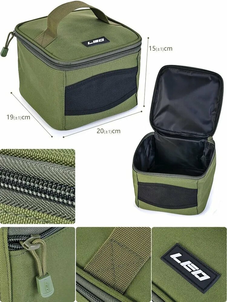 Сумка для хранения рыболовной катушки для спиннинга рыболовных катушек Сумка,20x19x15 см