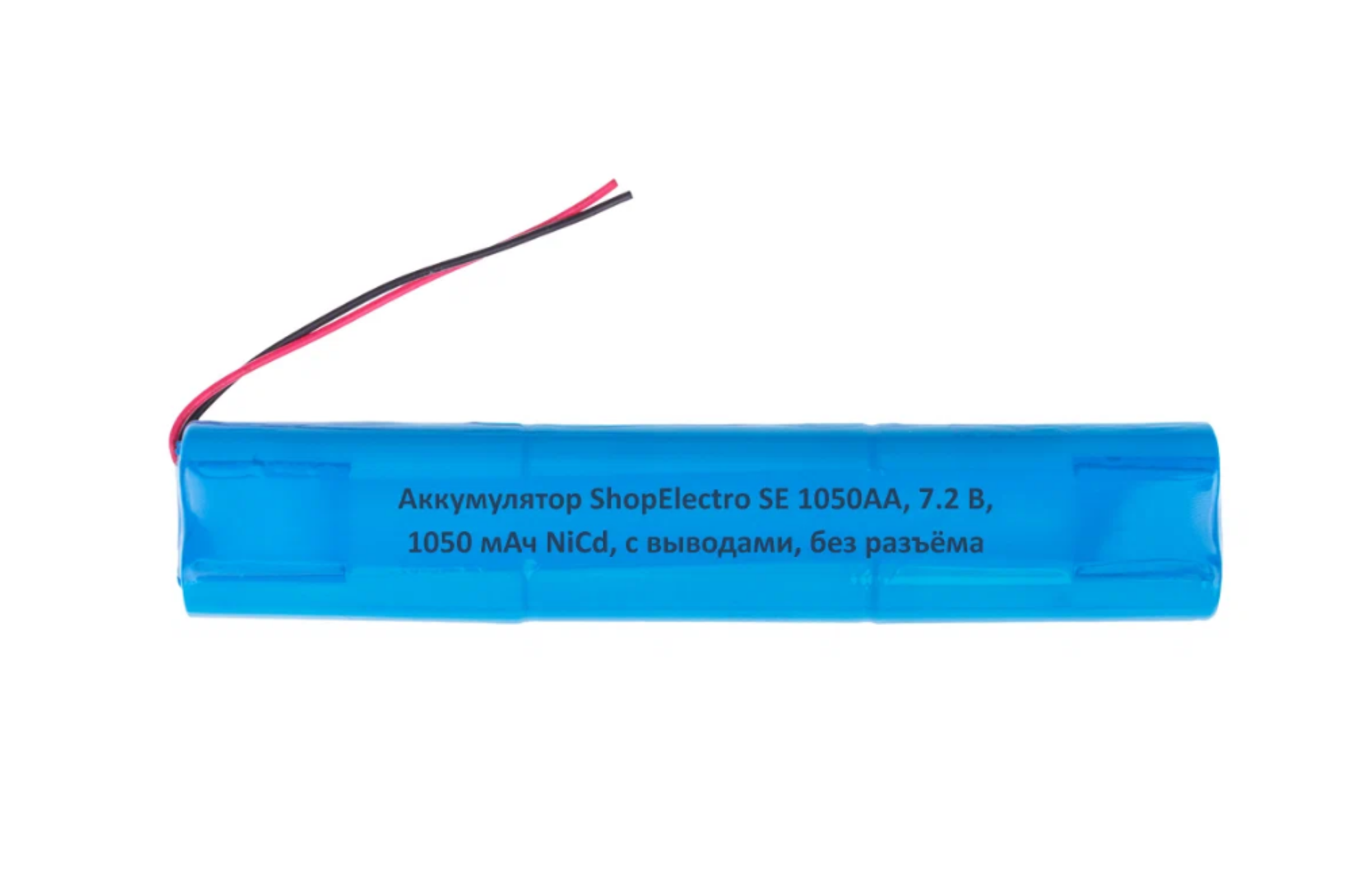 Аккумулятор ShopElectro SE1050АА, 7.2 В, 1050 мАч/ 7.2 V, 1050 mAh, NiCd, с выводами, без разъёма (3)
