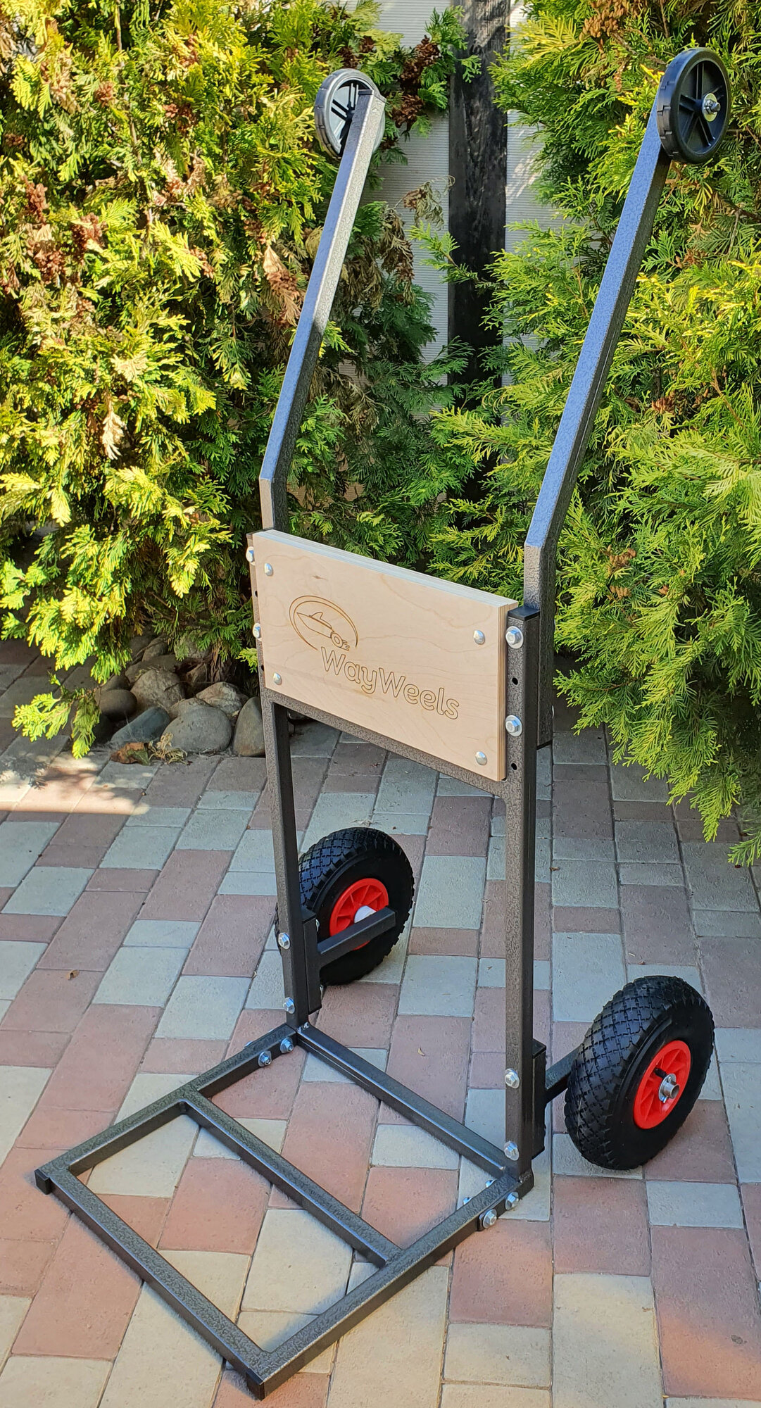 Тележка для лодочного мотора "транцевая-авто" Для моторов 3-50 л/с.