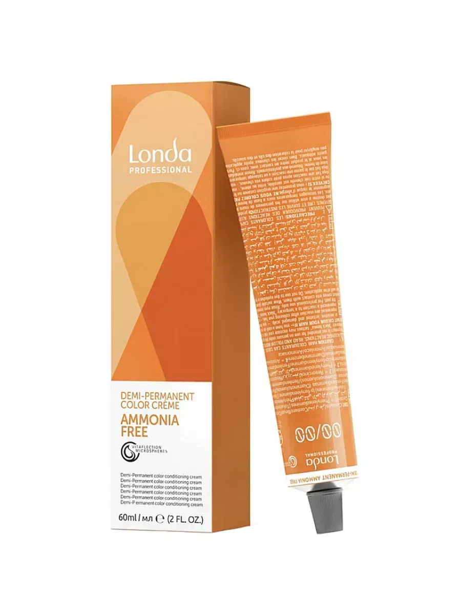Краска для волос Londa Professional Ammonia Free Demi-Permanent Color Creme интенсивное тонирование, 6/75