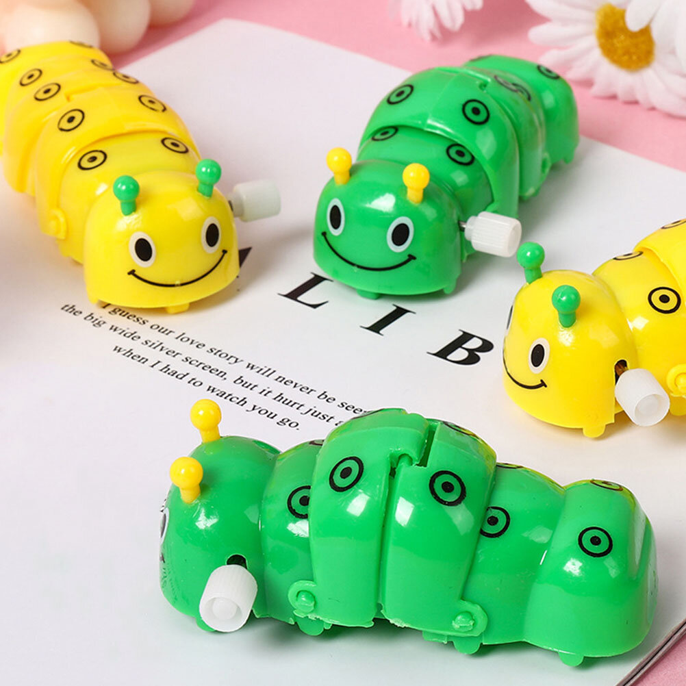 Развивающая Игрушка Катерпиллер С Механизмом Завода Для Общения Родителей И Детей 6 Штук