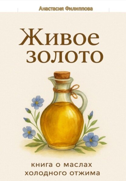 Живое золото: книга о маслах холодного отжима [Цифровая книга]