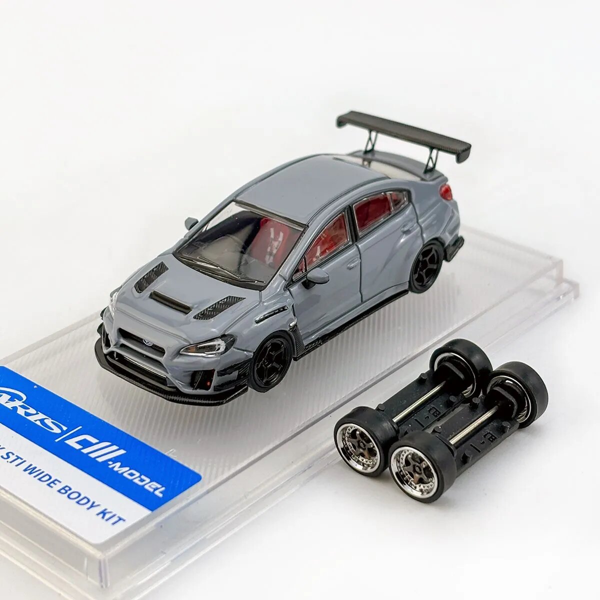 Миниатюрная модель автомобиля из литого металла Субару STI WRX Varis модель автомобиля Игрушки 1:64 Subaru STI WRX Varis