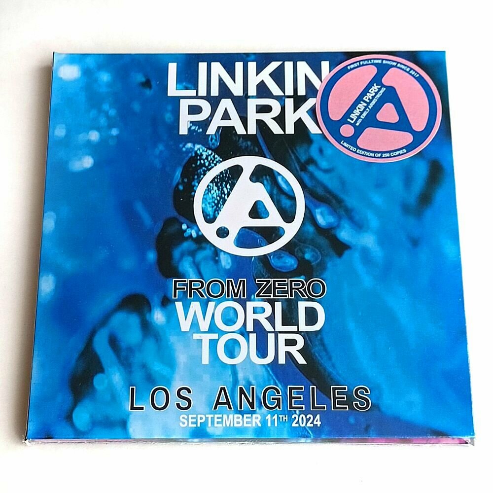 LINKIN PARK - LIVE IN LOS ANGELES USA 2024 From Zero World Tour 2CD (аудио диск, Digisleeve, концерт)