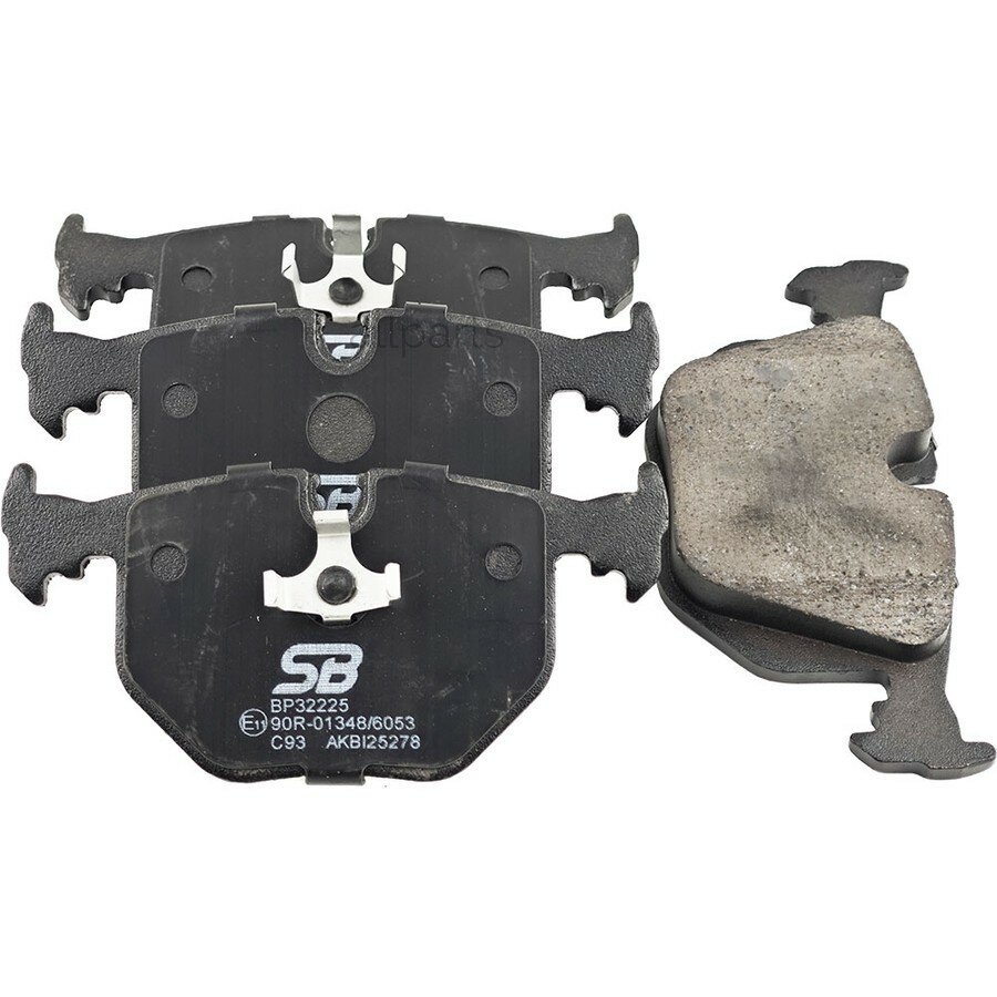 SB NAGAMOCHI BP32225 Колодки тормозные BMW X3 E83/X5 E53/3 E46 2.5/3.0/RANGE ROVER III 02- задние