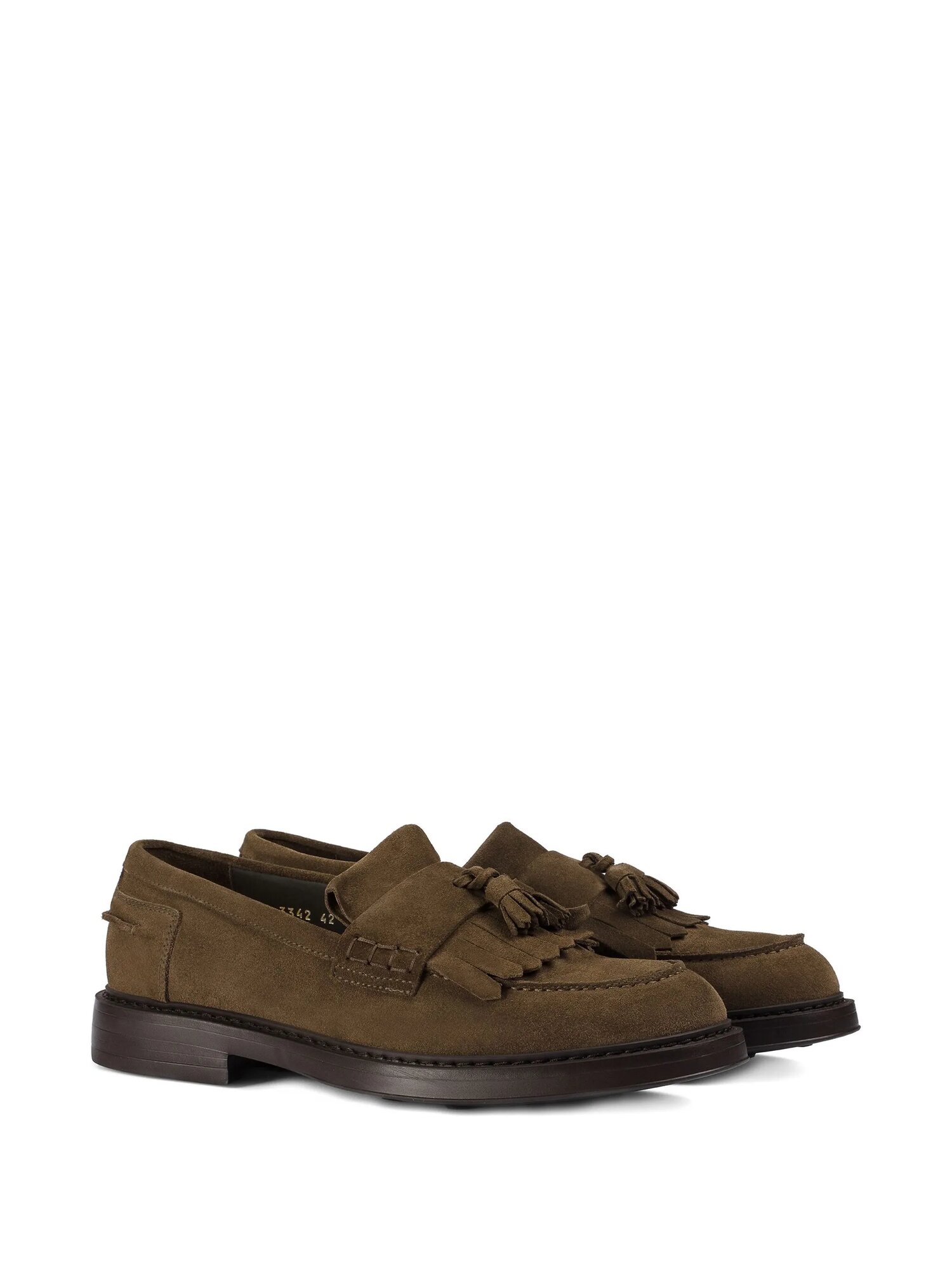 Лоферы Tassel-detail suede loafers