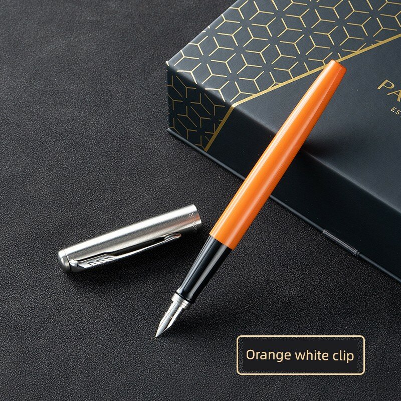 Одиночная ручка Parker Jotter Fine Point оранжевого цвета для студенческого письма