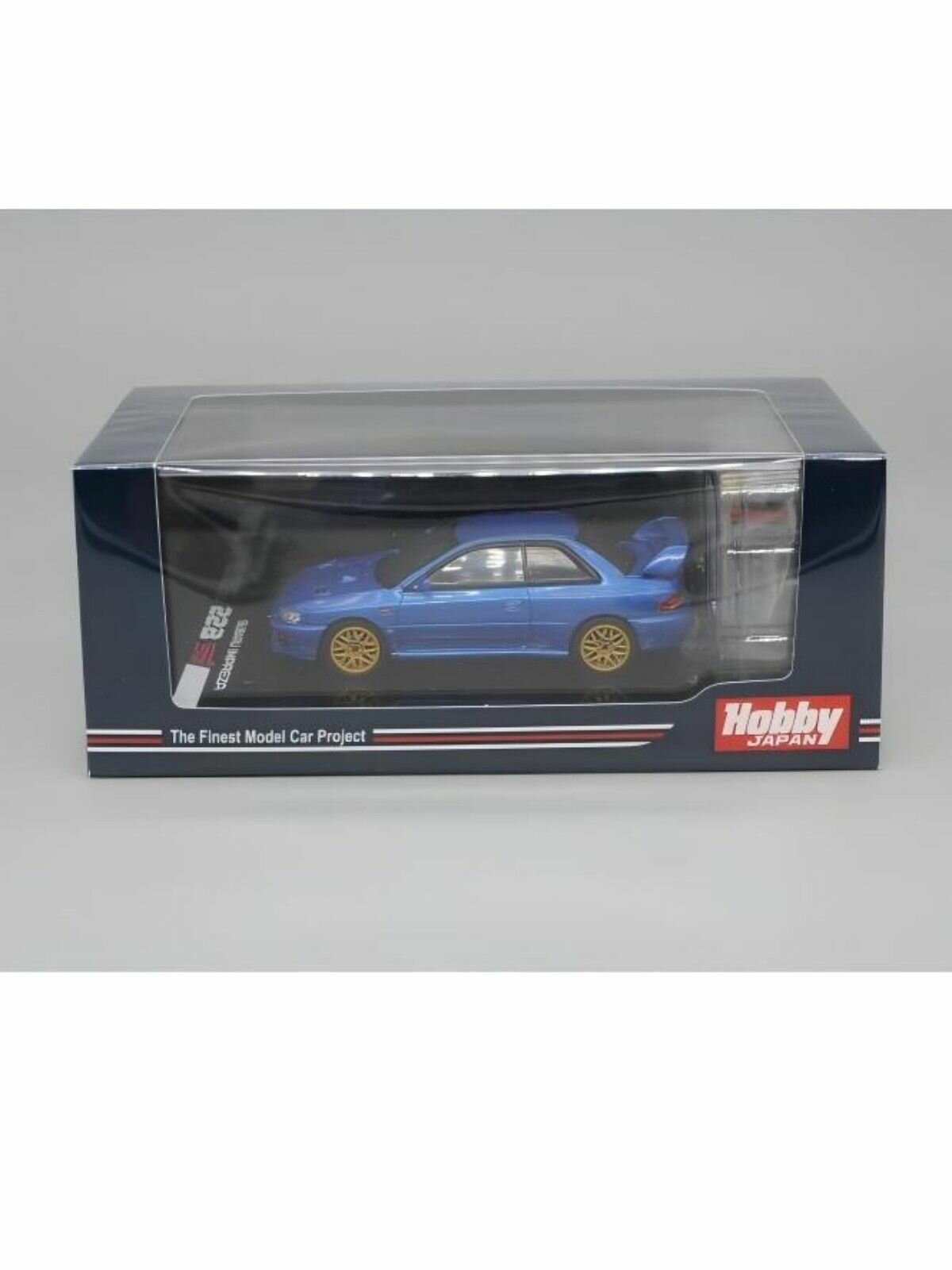 Машинка Hobby Japan 1/64 Subaru Impreza WRX Impreza STI Blue BL Die-cast Alloy Car Model Collection Toy Gift