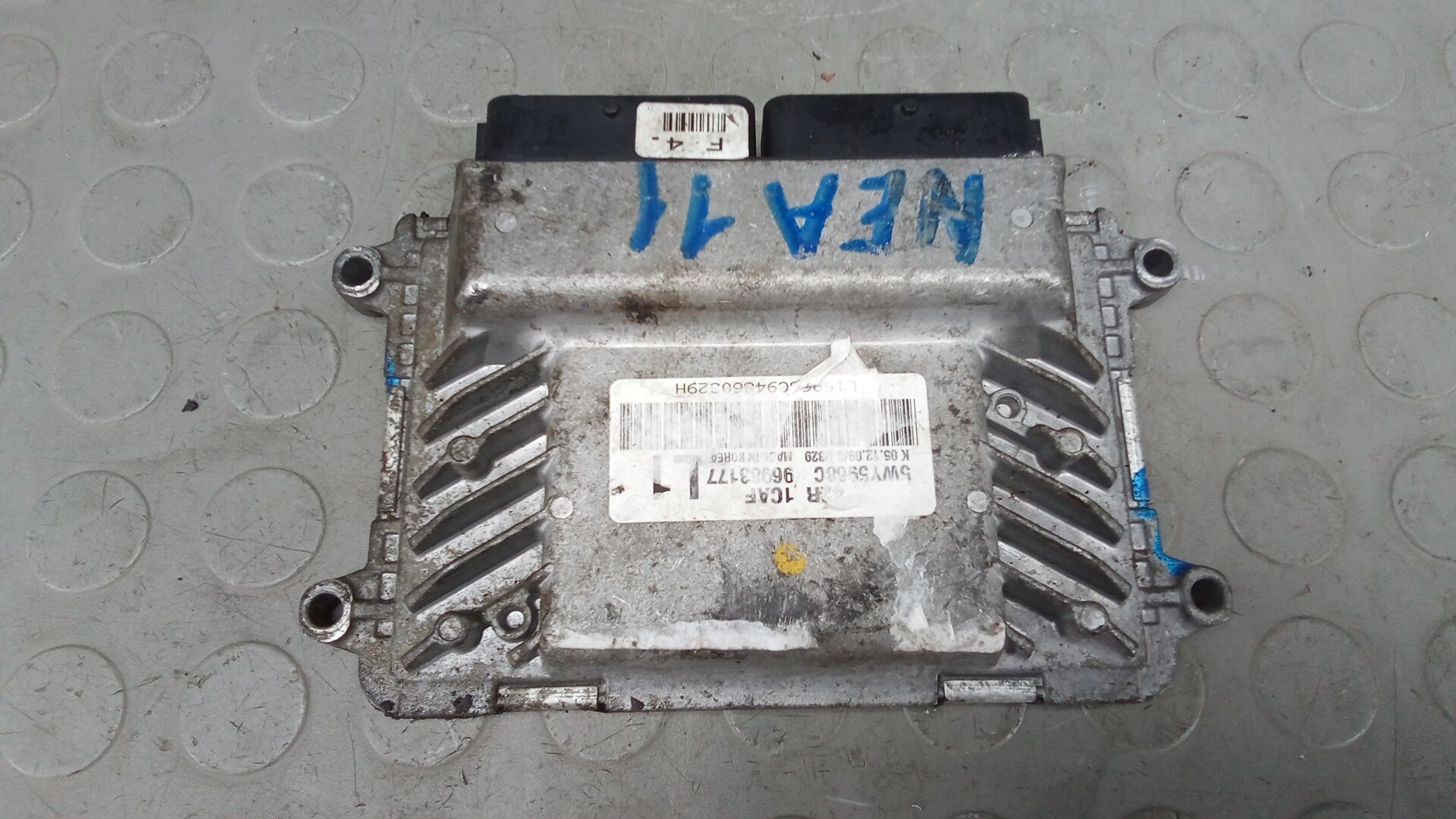 Блок управления двс CHEVROLET AVEO 1, Номер 98983177