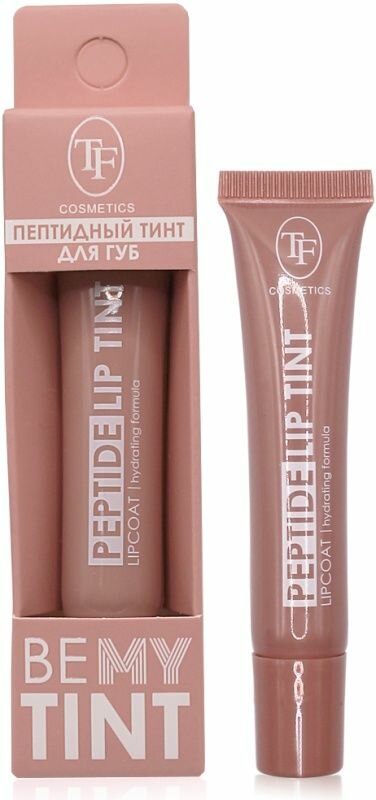 TF cosmetics Тинт для губ, пептидный, Peptide Lip Tint, тон 04, розовый тауп